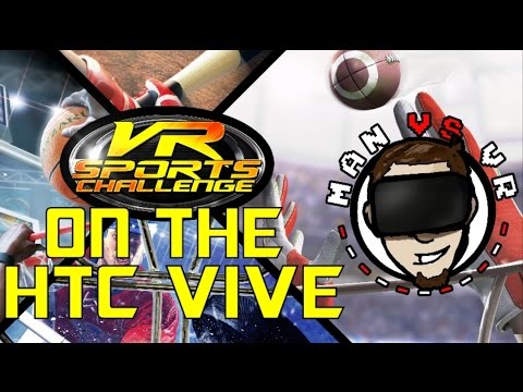 This Game Is So Much Fun!!! VR Sports Challenge Gameplay - YouTube