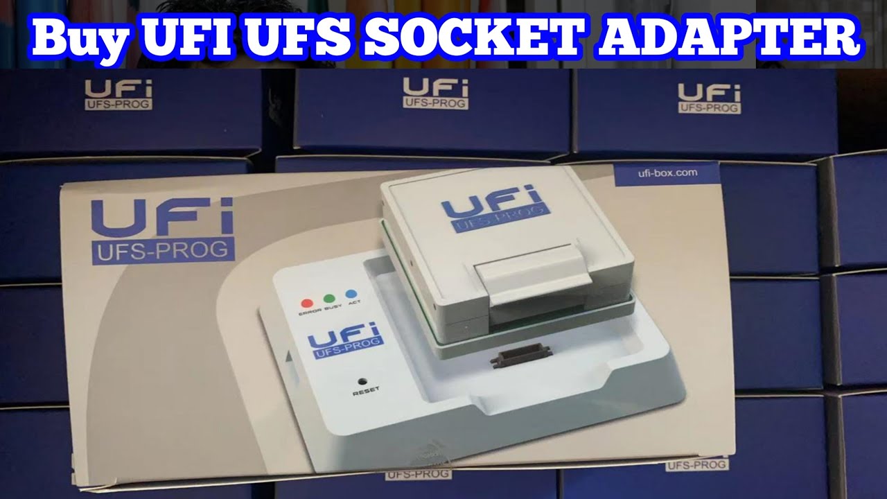 Buy New UFI UFS SOCKET ADAPTER Official @babatool - YouTube
