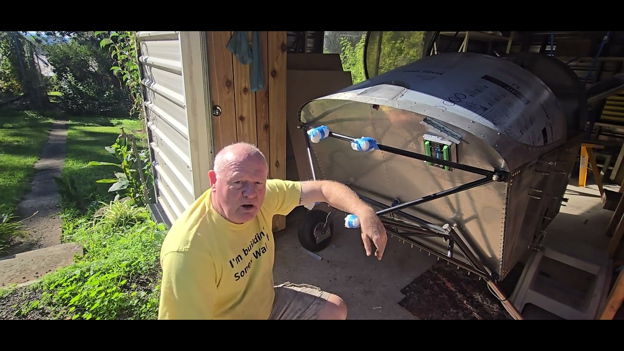 Sonex Waiex B, Part 37- Remaking the cockpit sides - YouTube