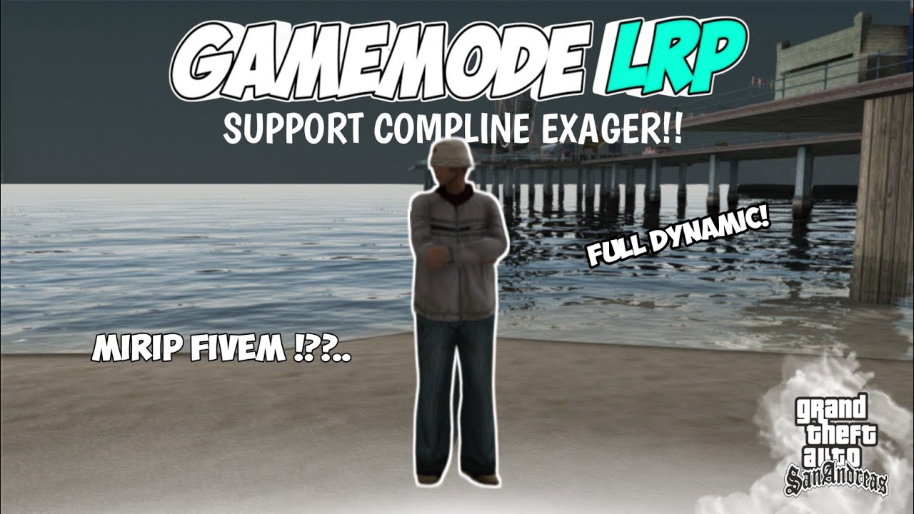SHARE GAMEMODE BASIC LRP | SUPPORT EXAGER, FITUR MIRIP FIVEM!!? - YouTube