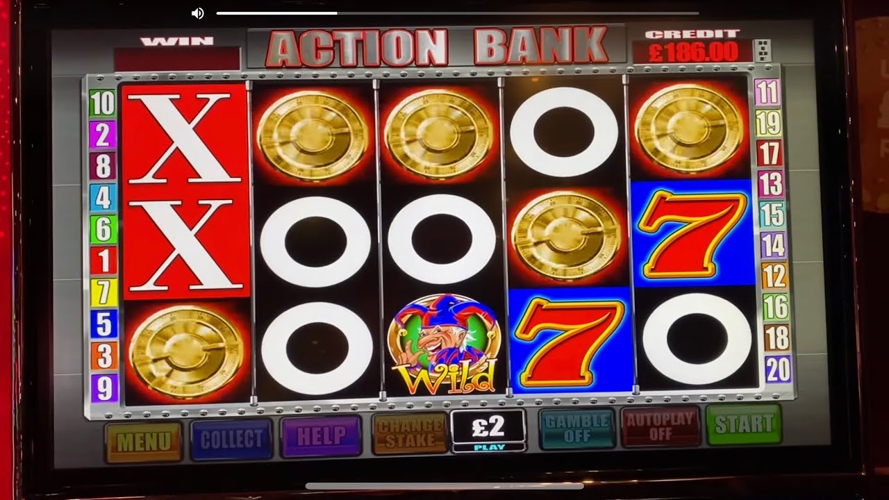 £200 vs Action Bank Arcade FOBT Slots. £2 a go £500 Jackpot - YouTube