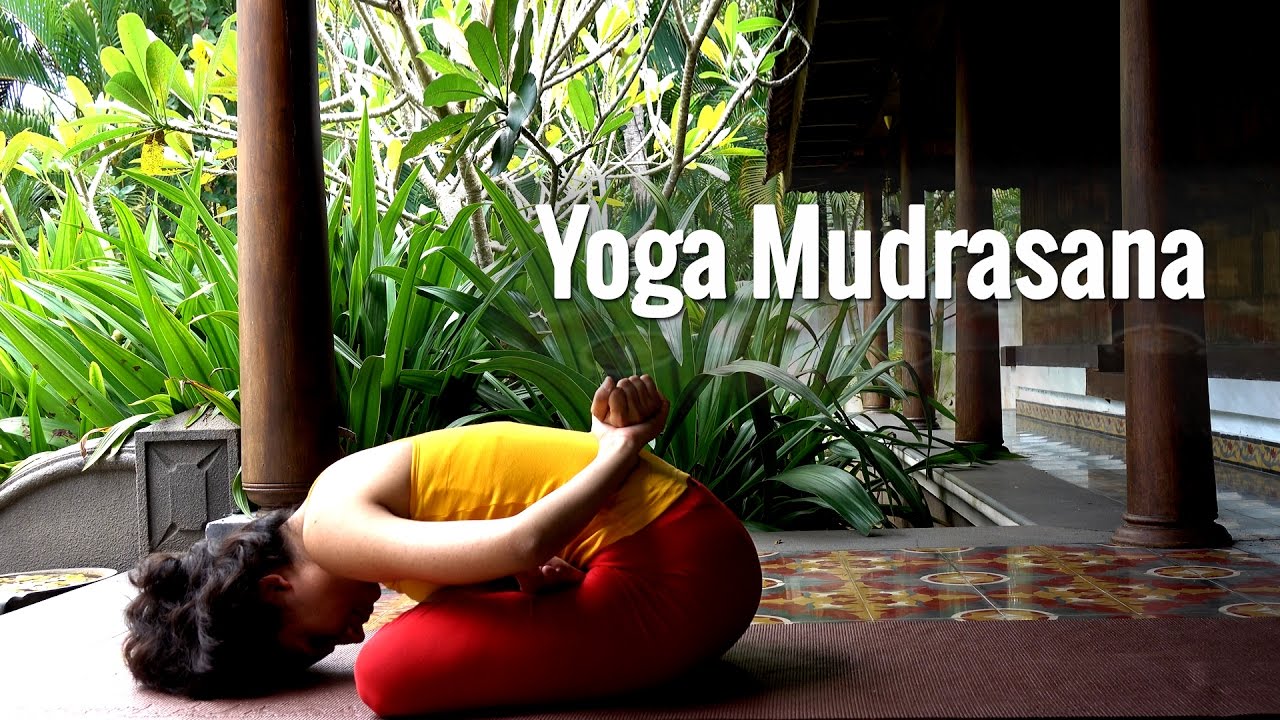 Yoga Mudrasana, a Forward Bending Yogasana - YouTube