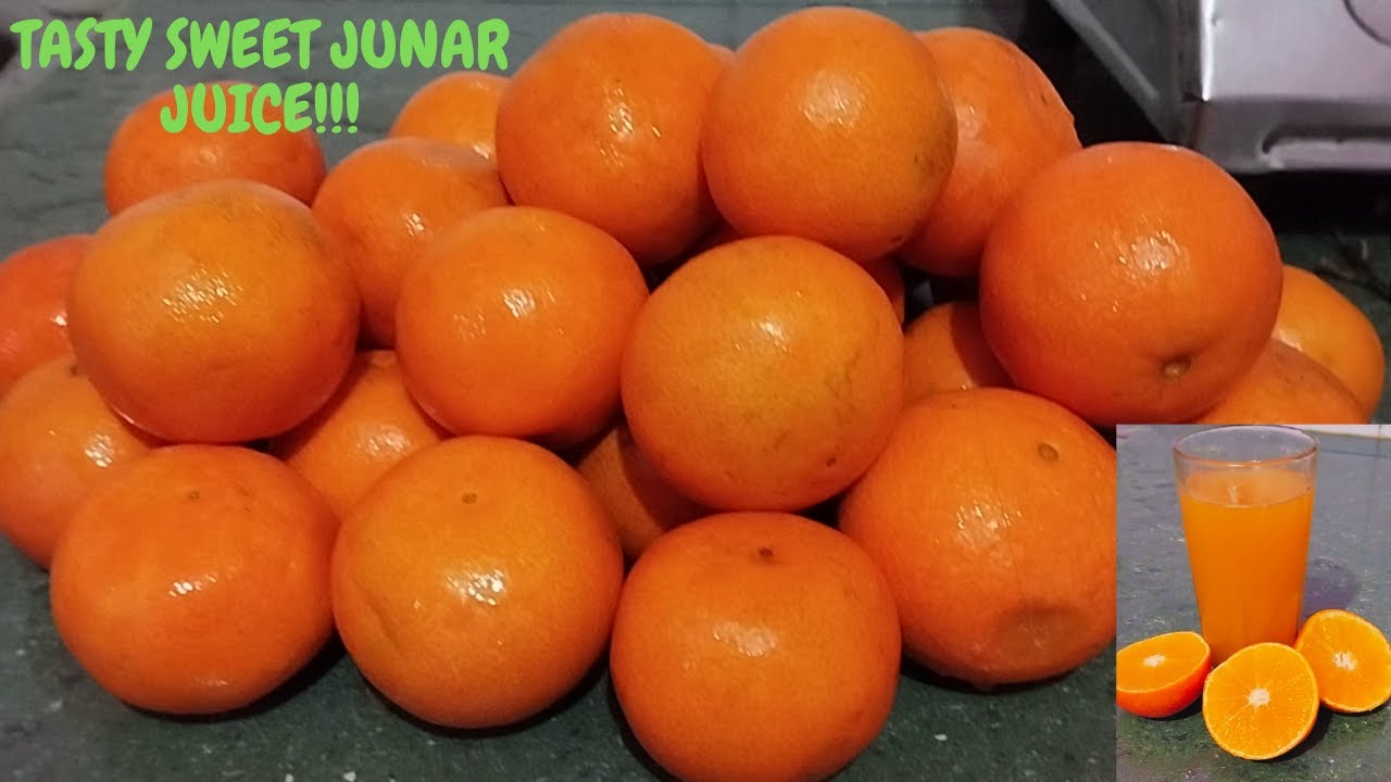 TASTY JUNARN SWEET ORANGE JUICE!!! - YouTube