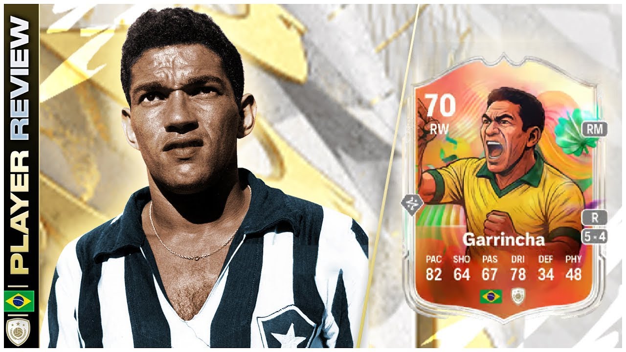 WHAT A CARD!!!!! 70 RATED SILVER ICON OBJECTIVE GARRINCHA PLAYER REVIEW ...