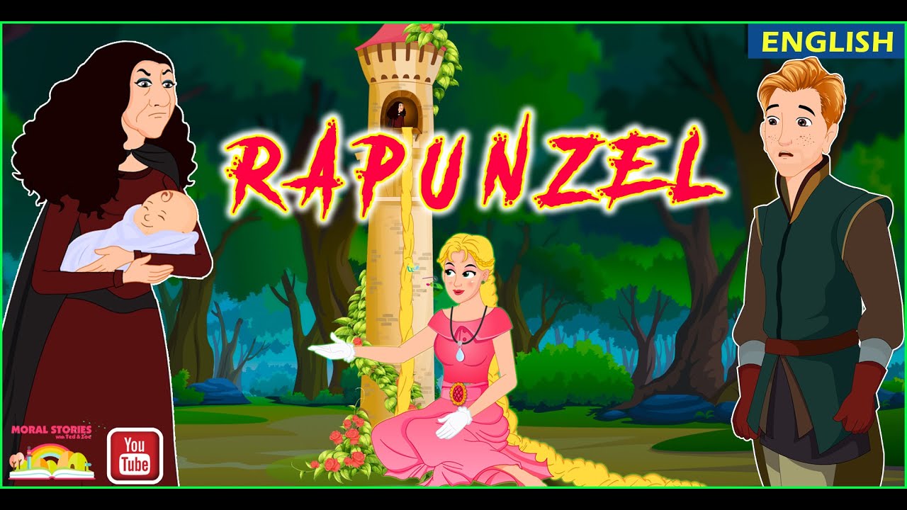 FANTASY TALES RAPUNZEL English Kids Stories Moral Stories fantasy-tales-rapunzel-english-kids-stories-moral-stories