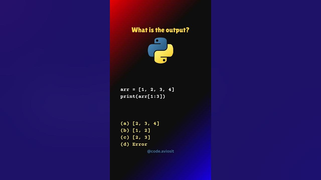 Python Daily Quiz - YouTube