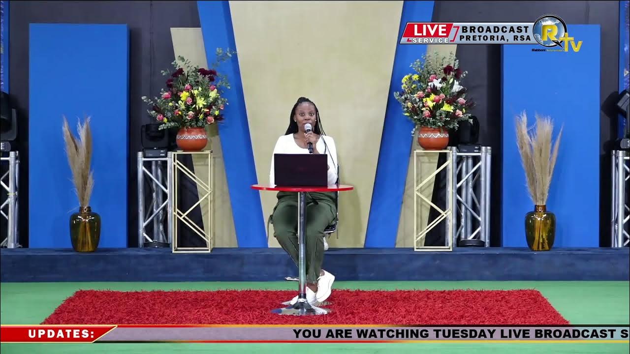 23 JANUARY 2024 TUESDAY LIVE BROADCAST SERVICE WITH PROF. LESEGO DANIEL AND SONS PART 1 - YouTube