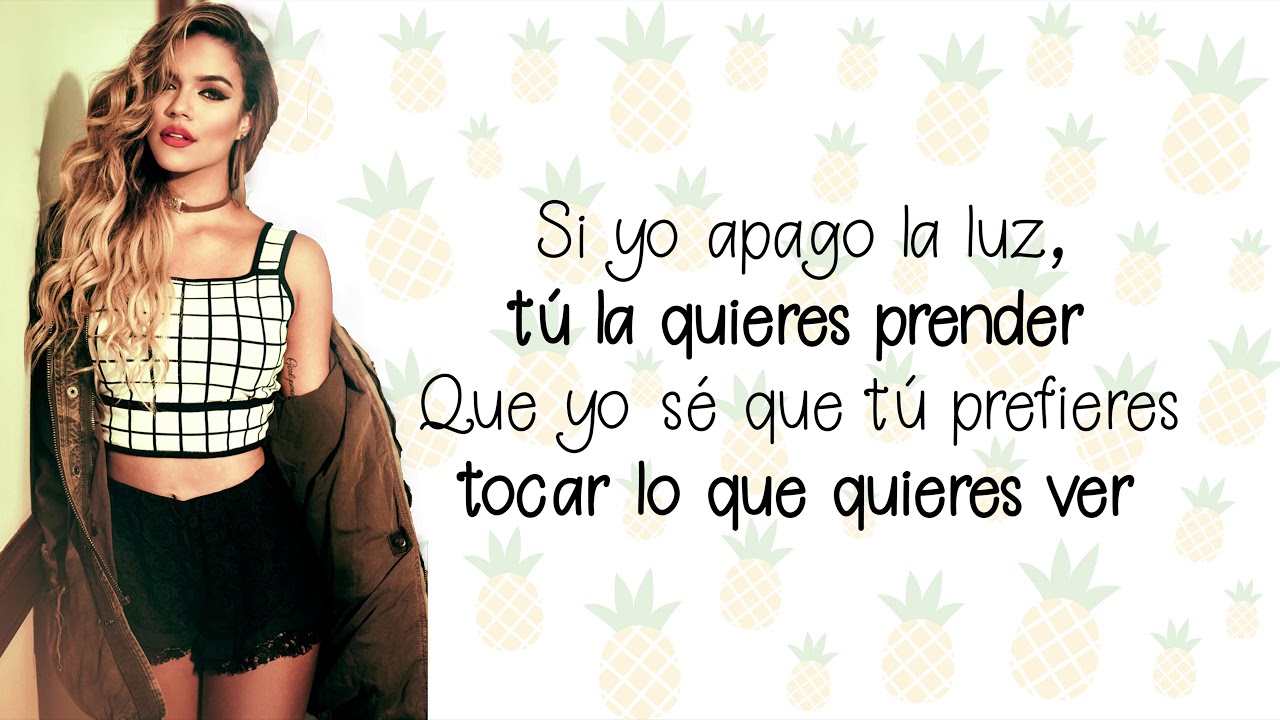 PINEAPPLE - KAROL G (LETRA)(AUDIO) - YouTube