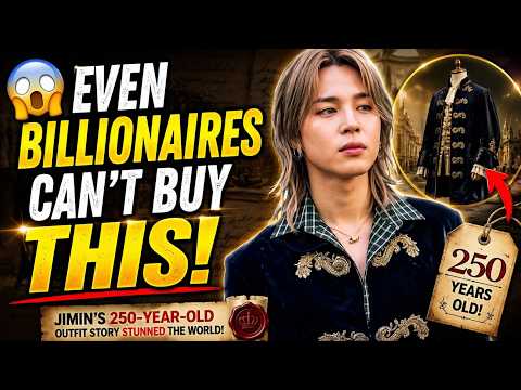 😱 EVEN BILLIONAIRES CAN'T BUY THIS! JIMIN'S 250-YEAR-OLD OUTFIT STORY STUNNED THE WORLD!