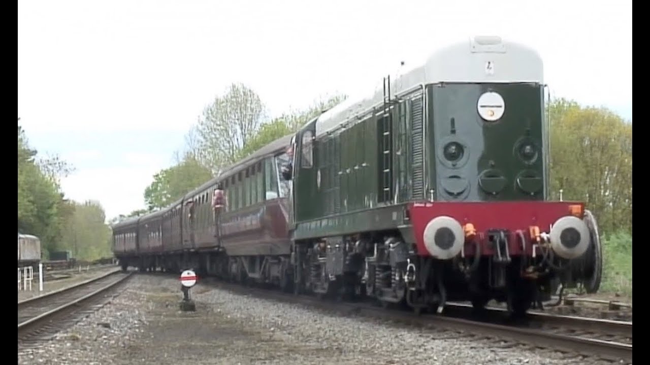 The long-lived English Electric type 1's (Class 20 diesels). - YouTube