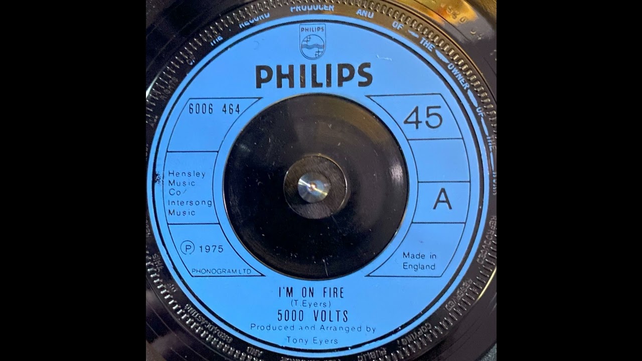 5000 Volts I m On Fire 1975 YouTube 5000 Volts I m On Fire 1975 YouTube