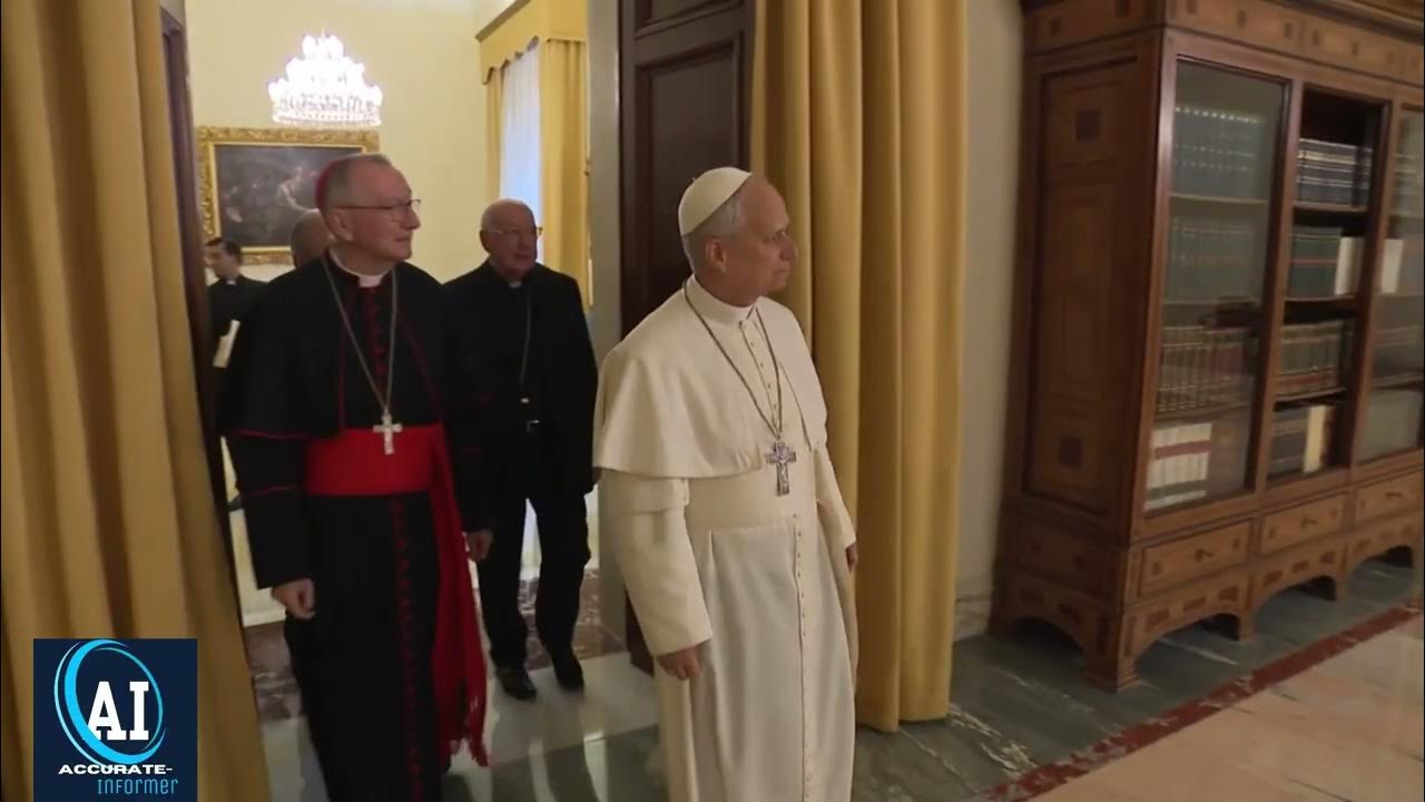 Pope Leo XIV Removes Seals from Papal Apartment - YouTube