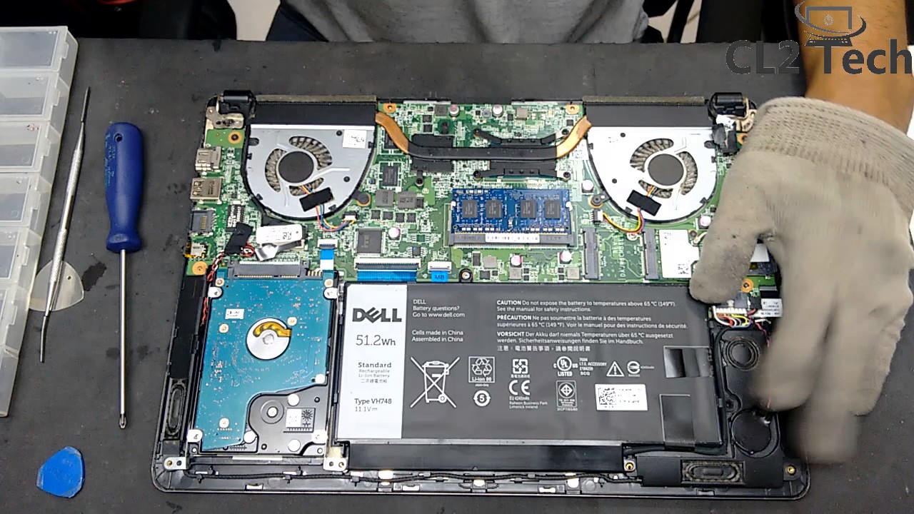 Desmontando notebook dell vostro 5470 - YouTube