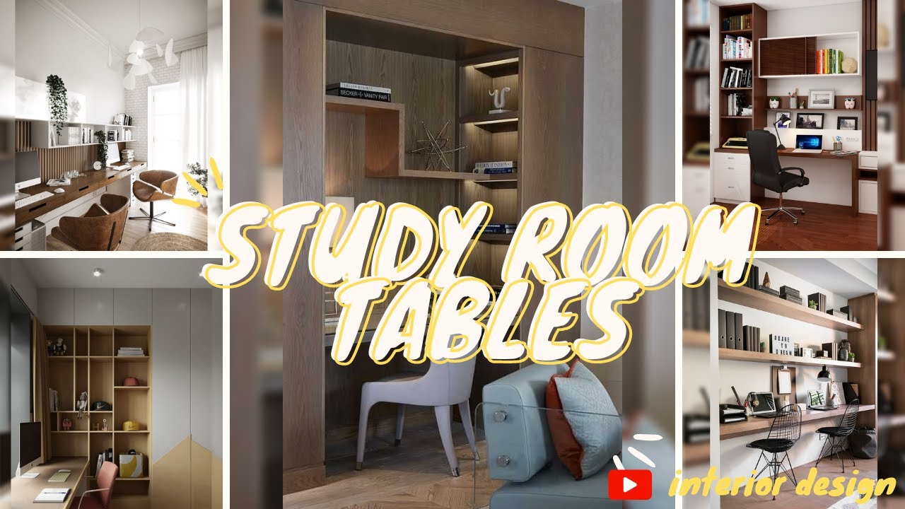 Study Room Tables | Ikea Study Table | Studio Living Room | interior ...