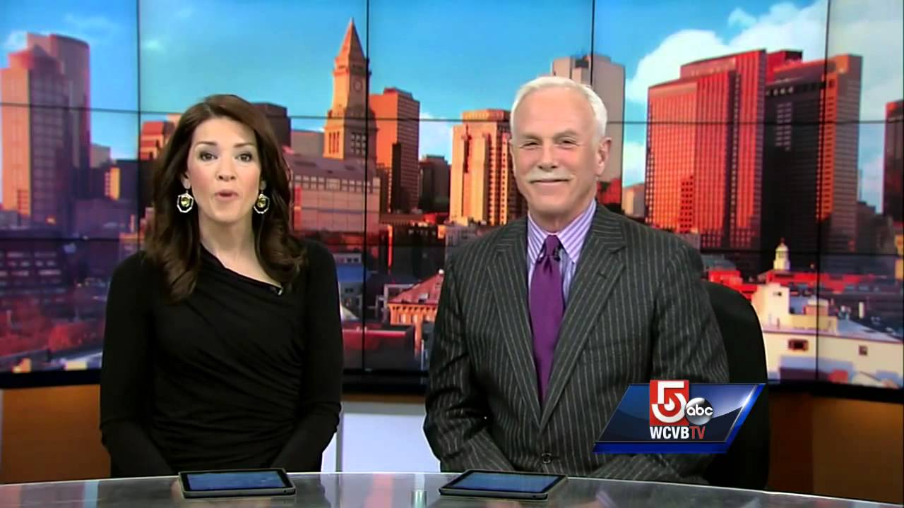 WCVB anchor welcomes baby girl - YouTube