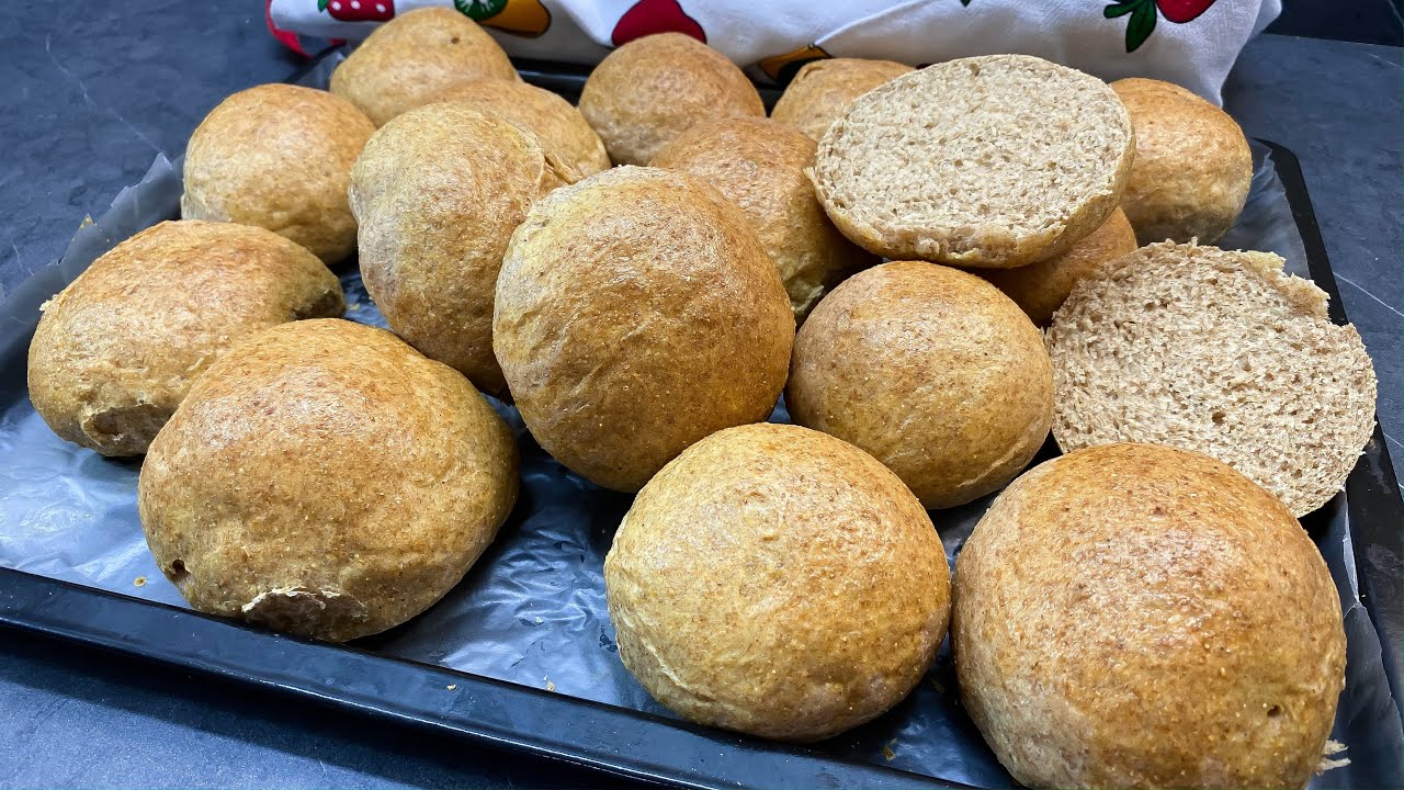 ESPONJOSITO pan semi integral DELICIOSO - como hacer pan integral al ...