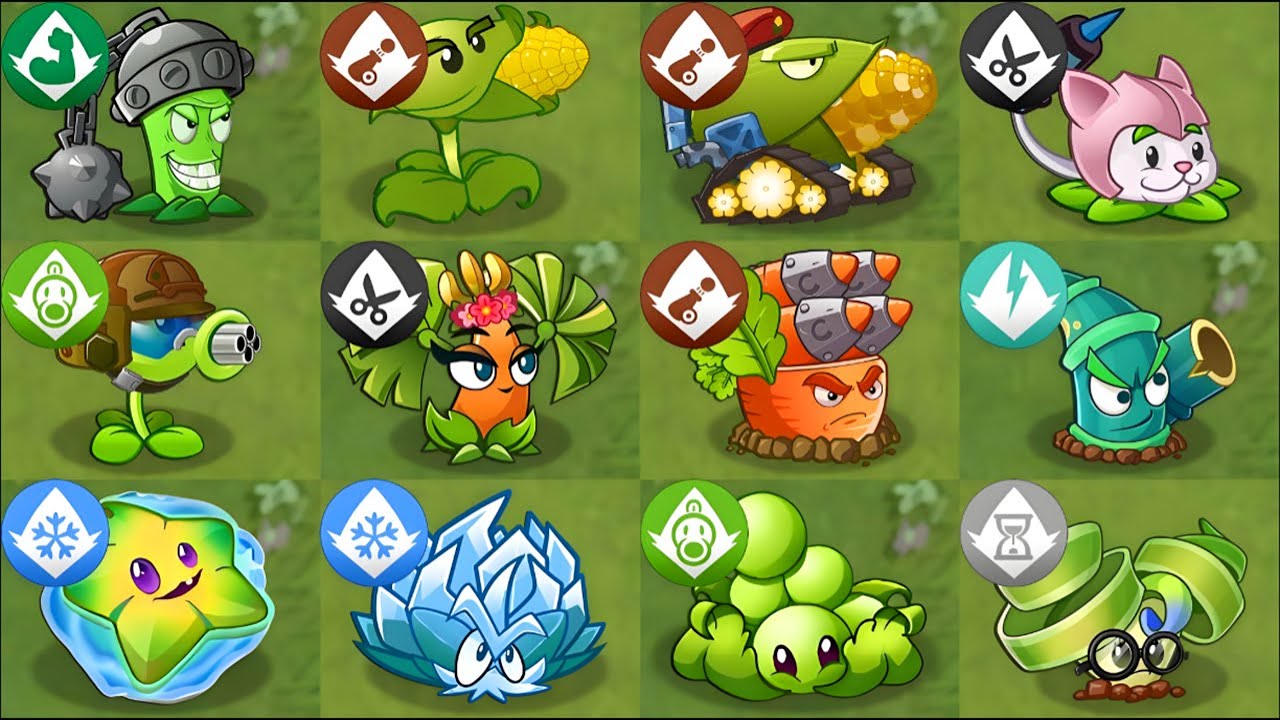 All Premium Plants Power-Up! vs PvZ 2 All Final Boss - PvZ 2 Chinese ...