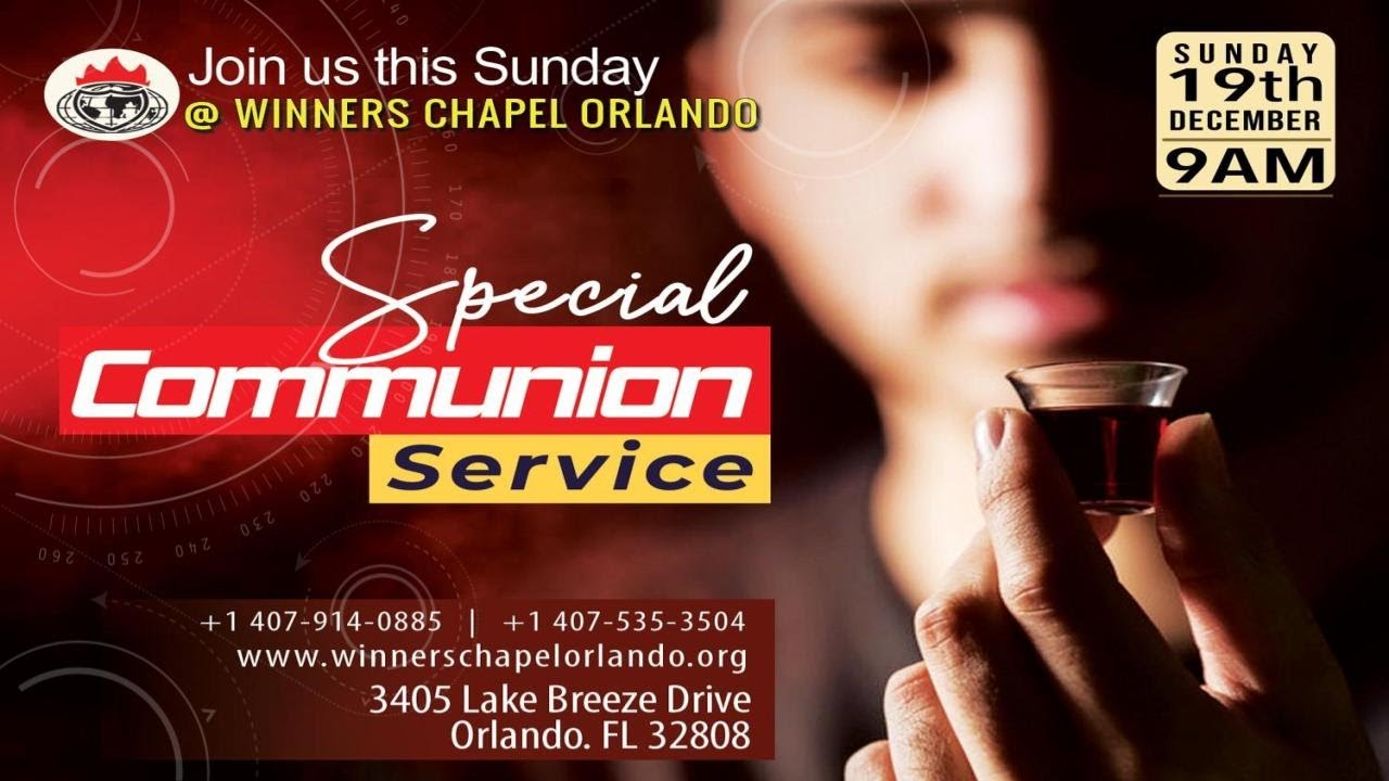 SPECIAL COMMUNION SERVICE - YouTube