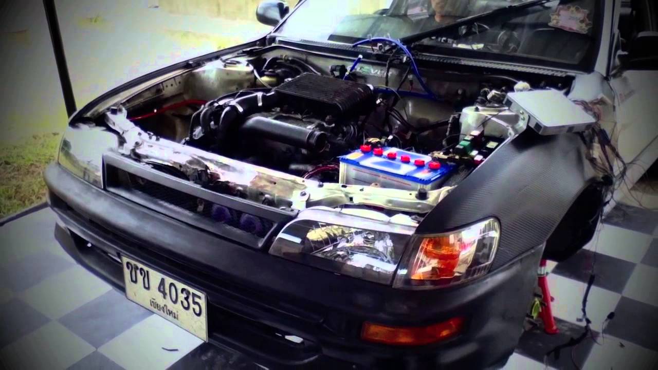 AE 101-4E-FTE Swap-first start up - YouTube