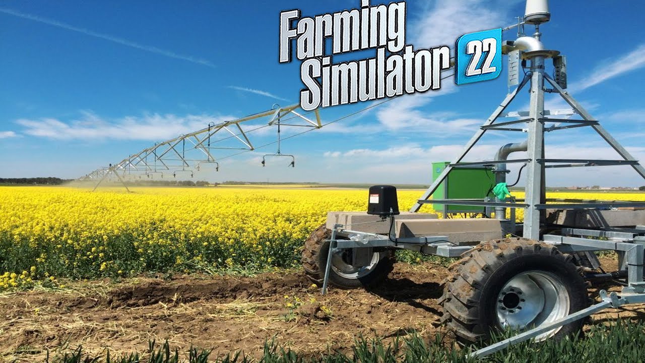 Circular pivot irrigation system is the easiest way to work in fields ...