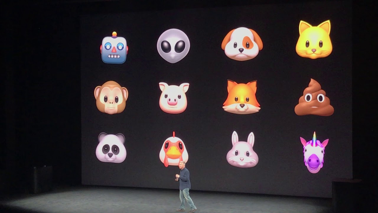 Apple et les animojis - YouTube