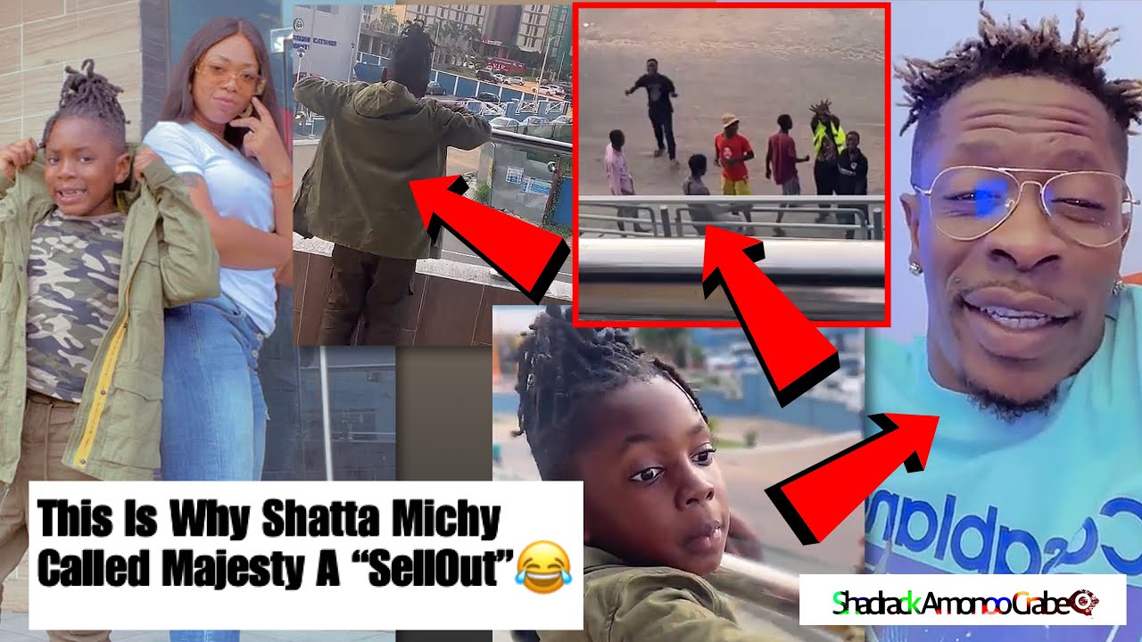 Fans Hailed Majesty In Town, He Did The “SM4LYF” Sign For Them,Shatta ...