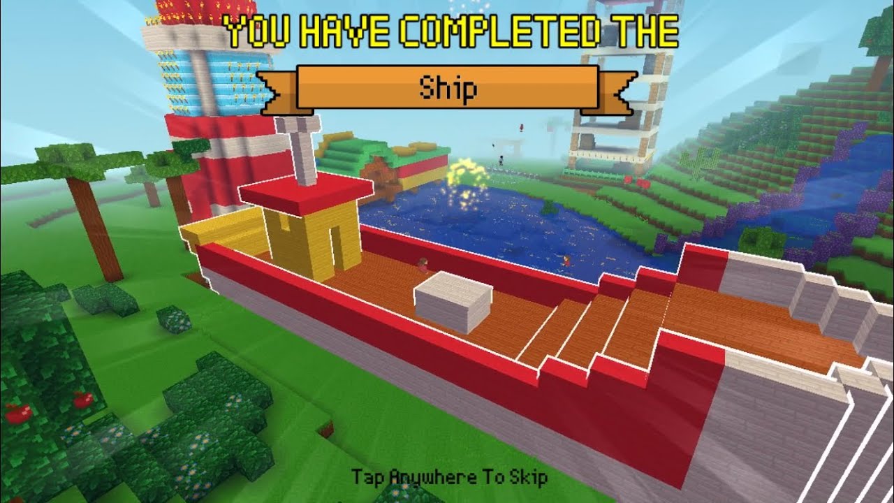 BLOCK CRAFT 3D BUILDING THE “SHIP” - YouTube