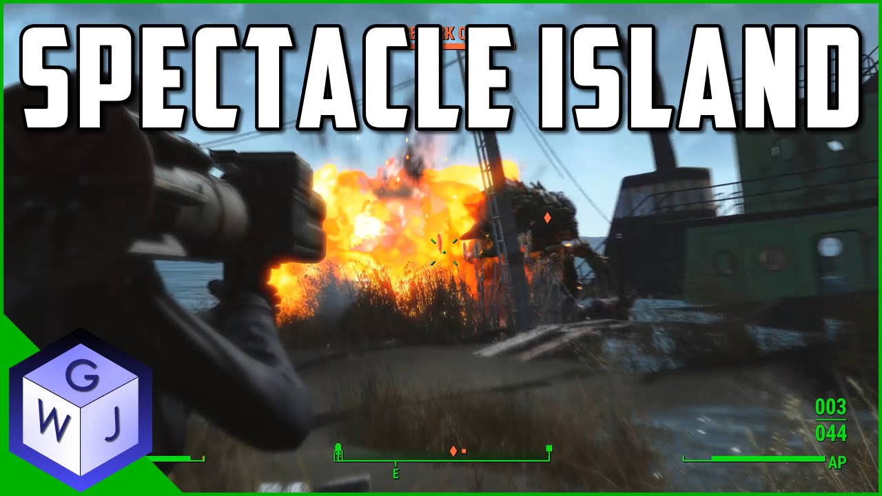 Fallout 4 Spectacle Island How To Set Up The Workshop - YouTube