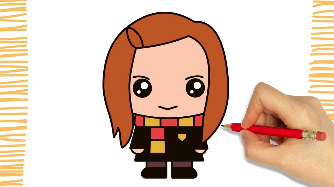 Cómo Dibujar a GINNY WEASLEY I HARRY POTTER - YouTube