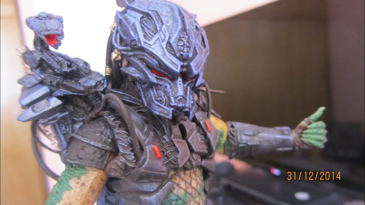 NECA Battle Armor Lost Predator (Serie 11) Review en Español - YouTube