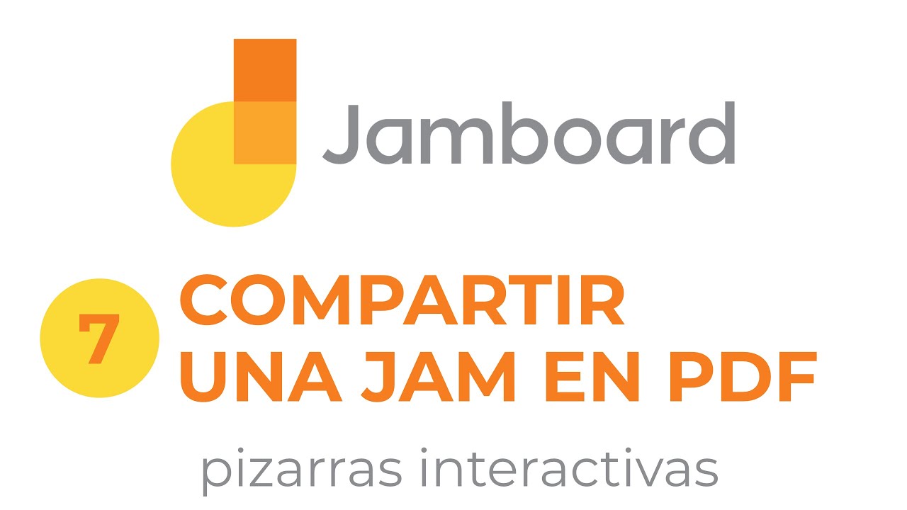 Tutorial de Jamboard - 07: Compartir una Jam en PDF - YouTube