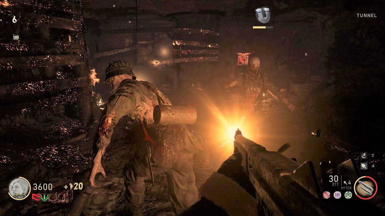 Call of Duty WWII NAZI ZOMBIES 1 - YouTube