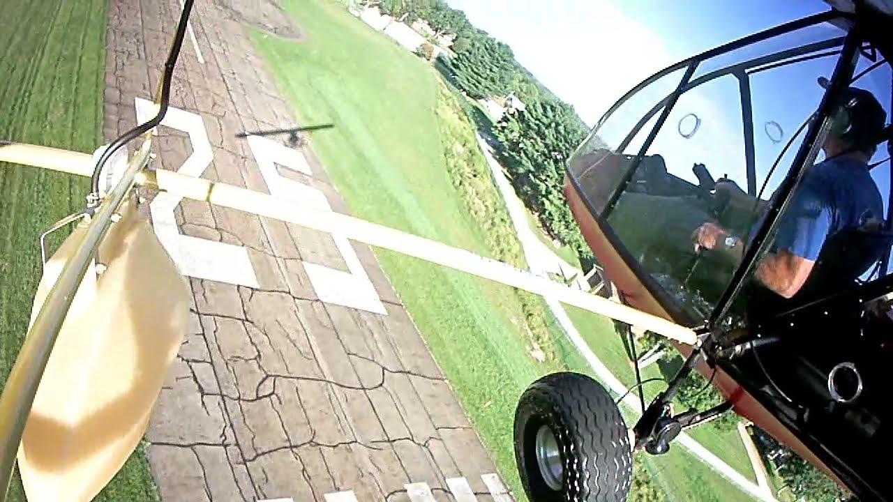 Wet morning flight - Chinook Ultralight Aircraft - YouTube