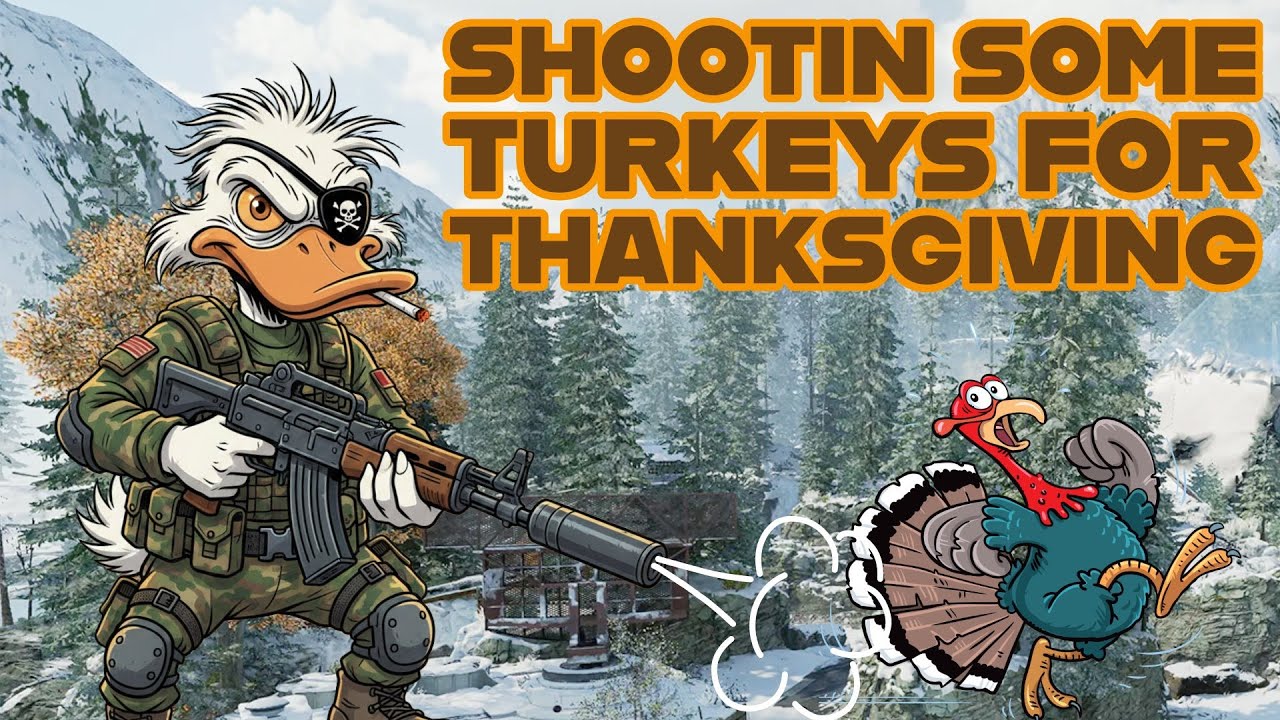 🔴 - LIVE - OUT HERE SHOOTIN 💥 SOME TURKEYS 🦃 FOR THANKGIVING 🔞 # ...