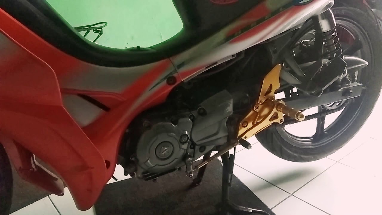 Jupiter z memakai underbone vixion - YouTube