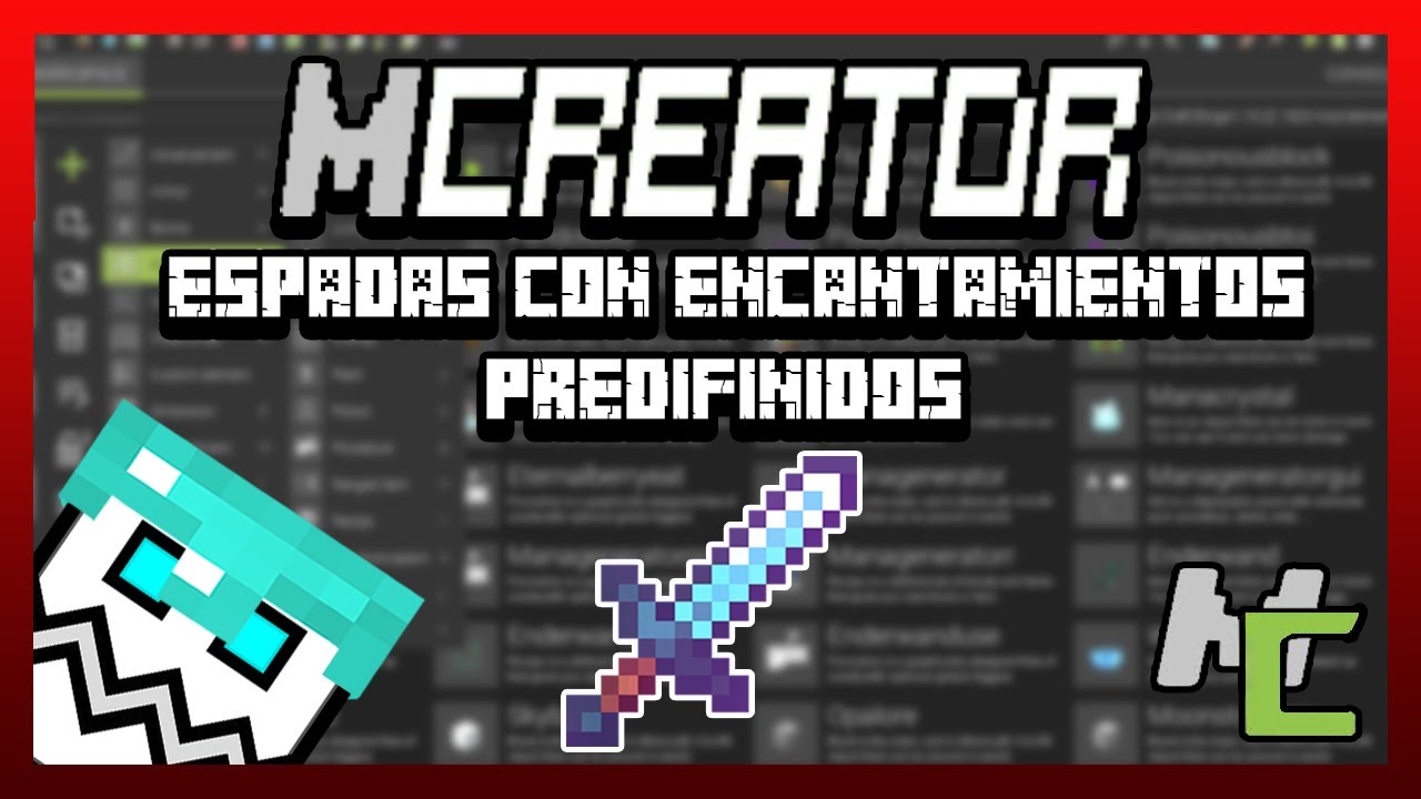 MCreator crea tu mod #23 | Espadas con encantamientos predefinidos ...