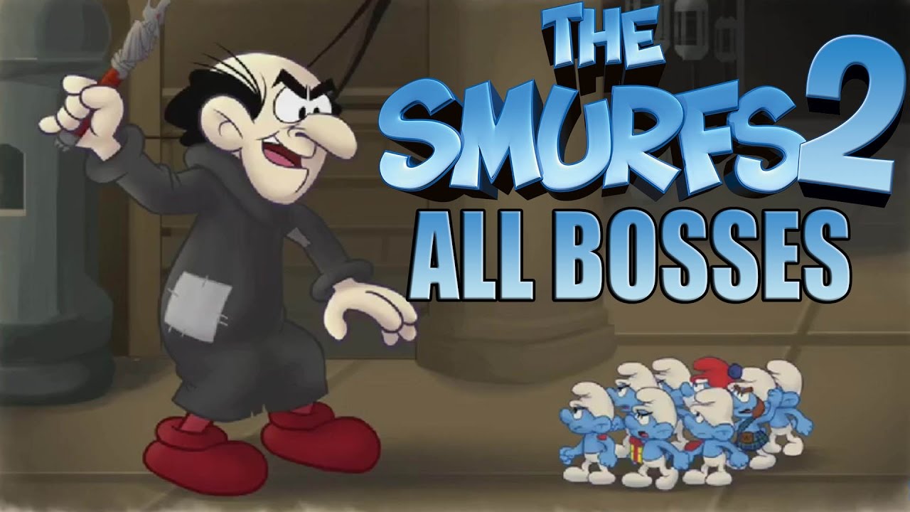 The Smurfs 2 Movie Game All Bosses - YouTube