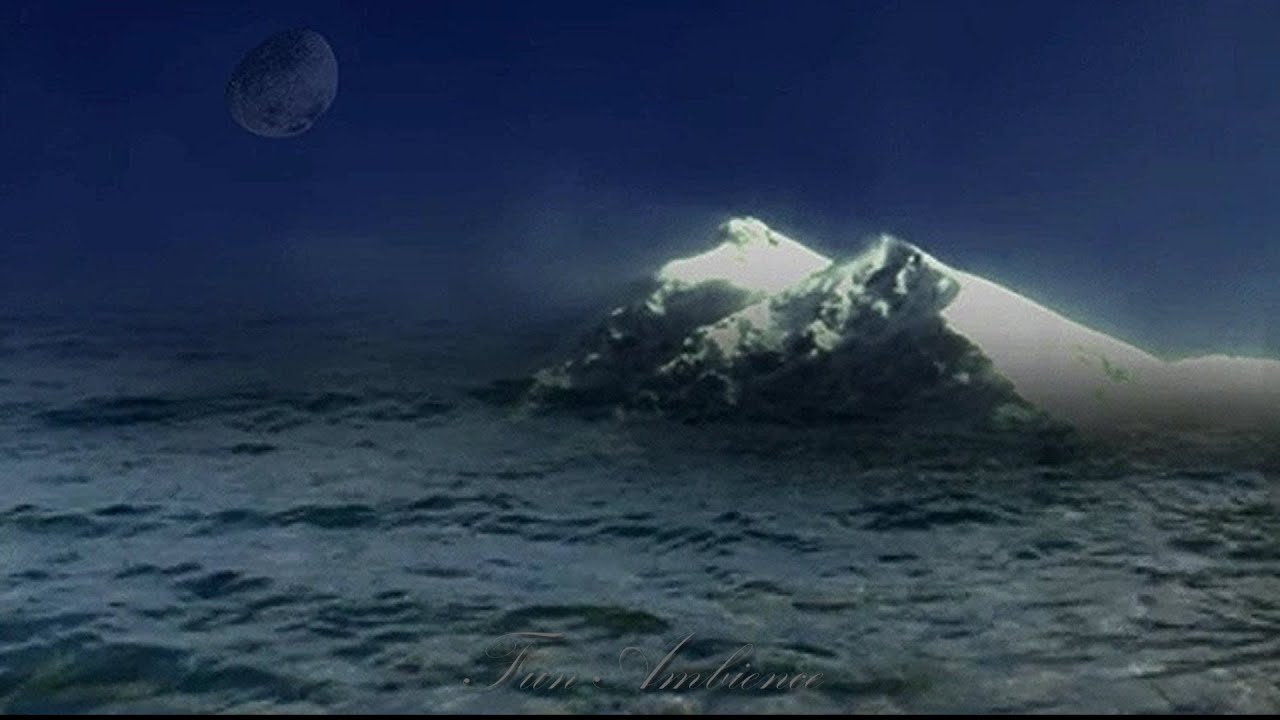 The sea ambience & Howling of windstorm / The sound of gentle sea waves ...