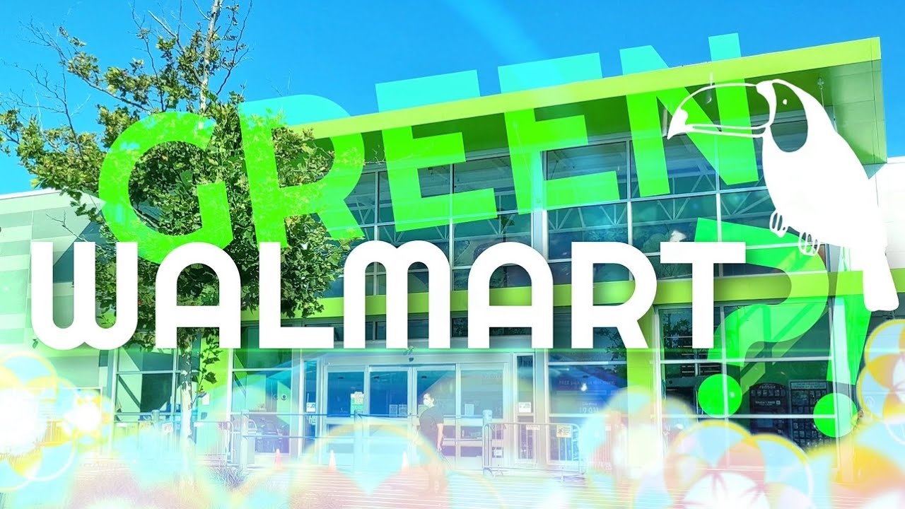 GREEN WALMART?! - NEIGHBORHOOD MARKET - LIME COLORS SHINE - YouTube
