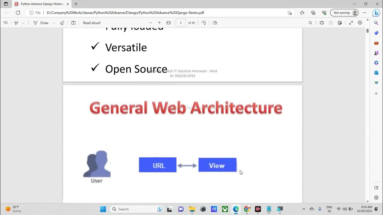 1 Introduction To Django Python Youtube