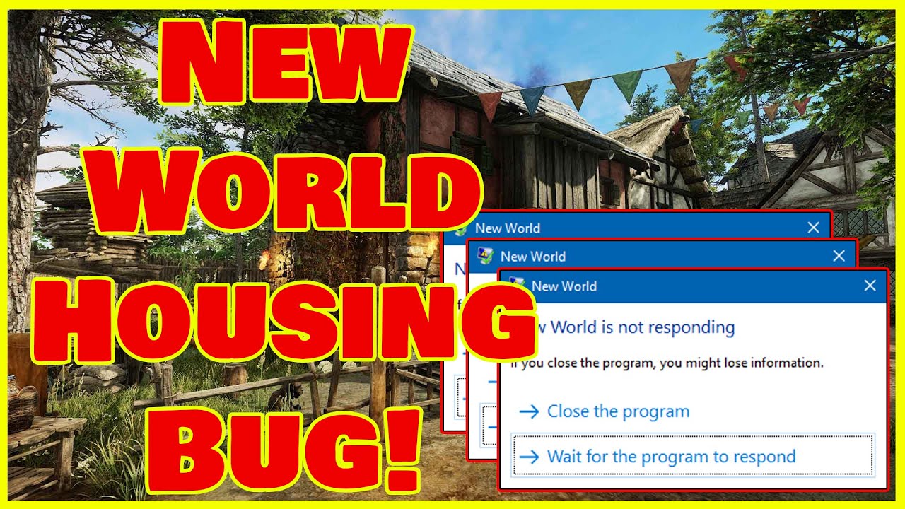 New World Housing Bug! - YouTube