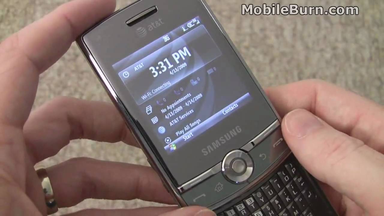Samsung Propel Pro for AT&T - part 1 of 2 - YouTube