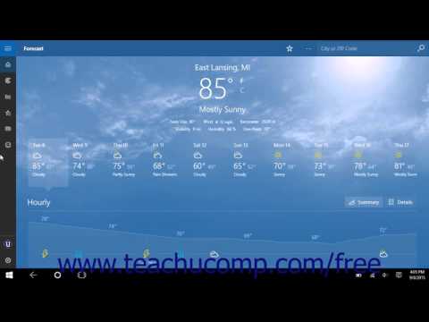 Windows 10 Tutorial App Snapping in Windows 10 Microsoft Training - YouTube