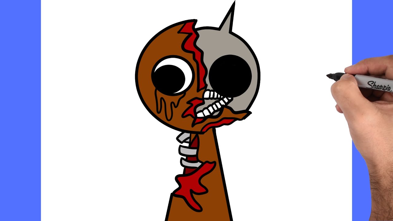 HOW TO DRAW BRUD PHASE 3 SPRUNKI - YouTube