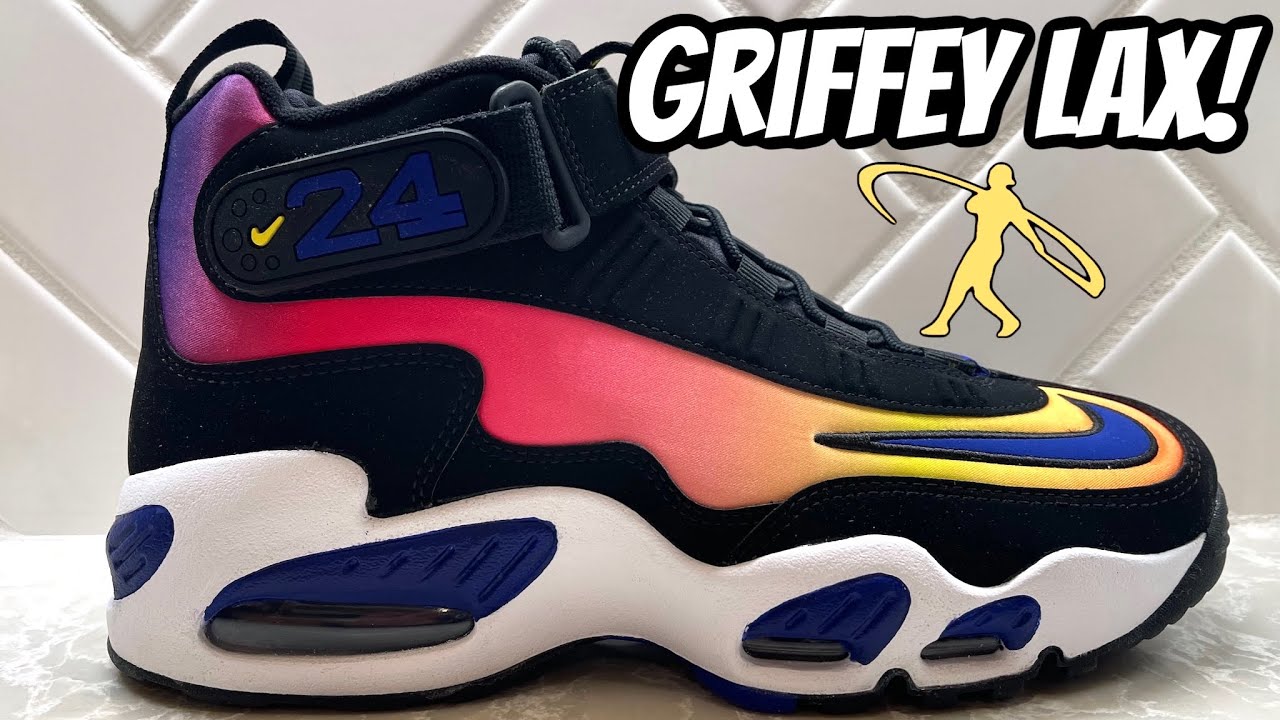Air Griffey Max 1 LOS ANGELES! UP CLOSE! #sneakers - YouTube