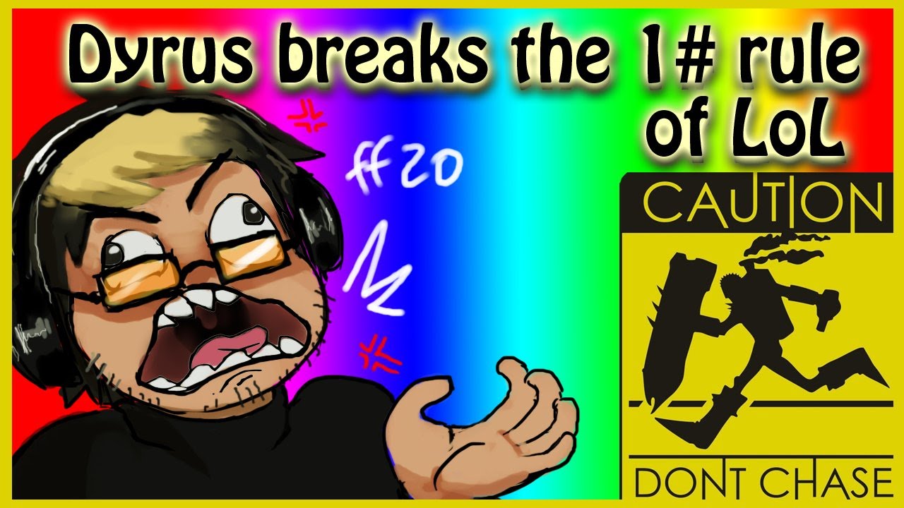 Dyrus Breaks the #1 Rule of League of Legends - YouTube