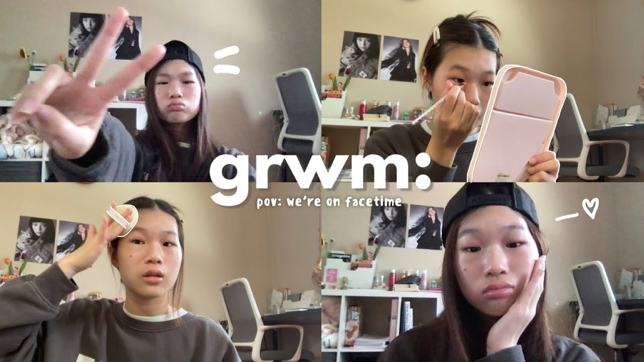 GRWM: MY EVERDAY MAKEUP 🥞 let’s talk about school, friends, summer ...