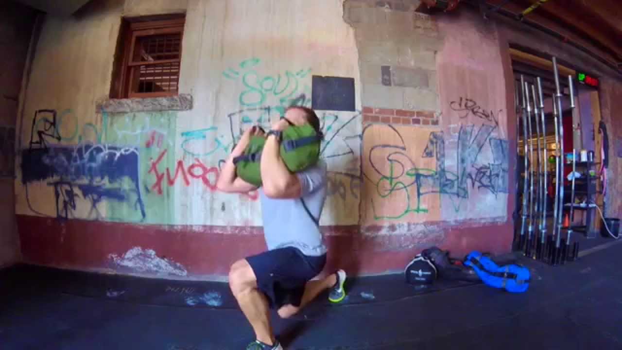 Alternating Lunges - Zercher Grip - YouTube