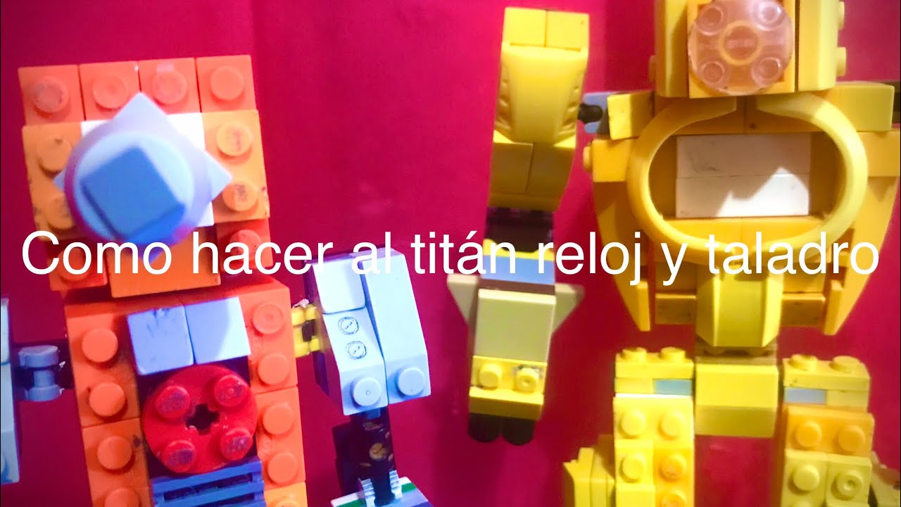 Aprende a como hacer al titan reloj y taladro - YouTube