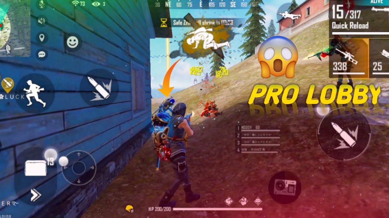 Free Fire Pro Lobby 😱 Koushik FF 69 🔥 - YouTube